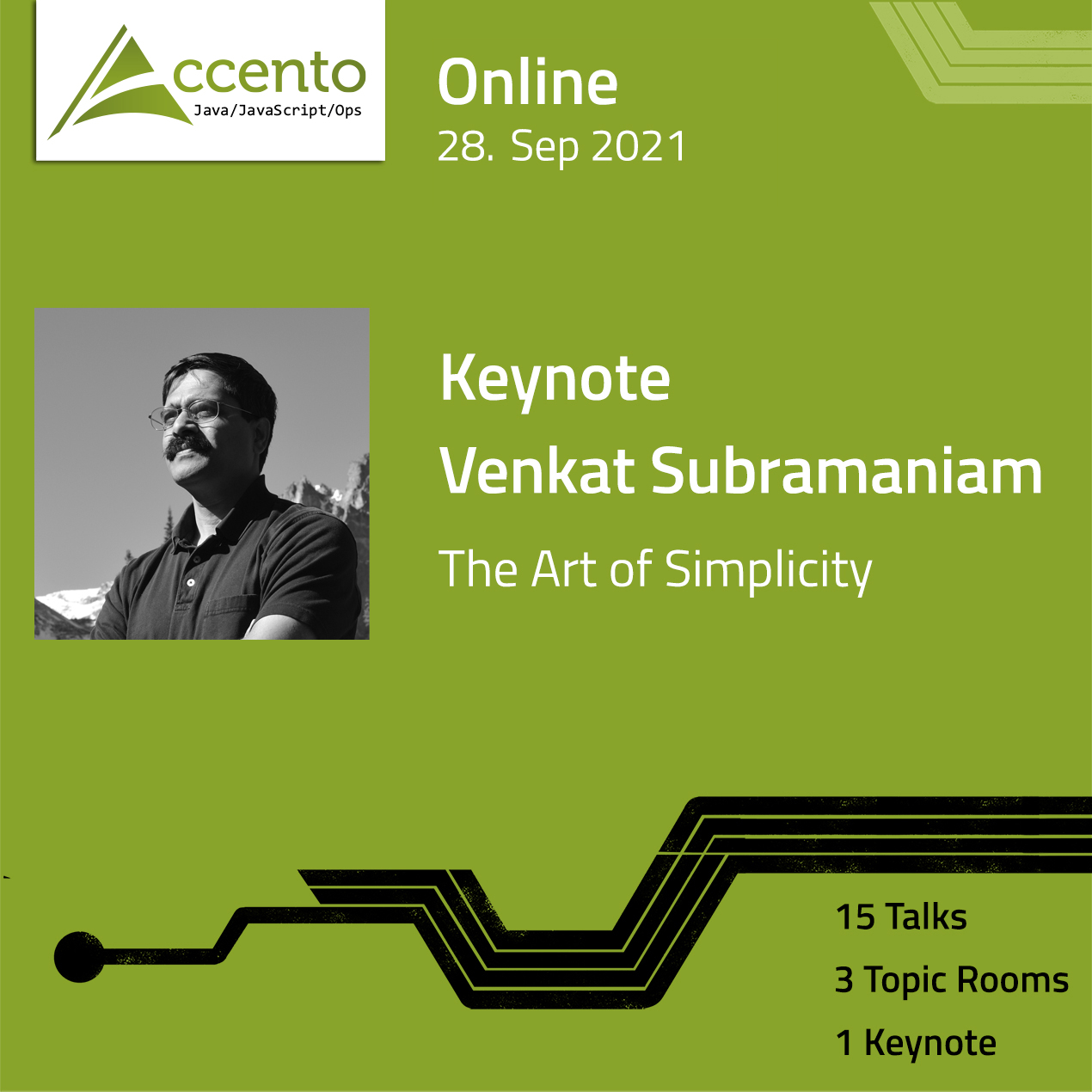 Venkat Subramaniam — Accento Venkat Subramaniam — Accento